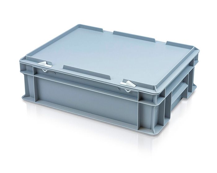 Buy 10 Litre Hinged Lid Euro Box 400x300x135mm Online in UK Caterbox