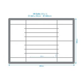 Buy Large Charger Plate Storage Box Online in UK - Caterbox
