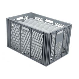Buy Charger Plate Storage Crate With Segments Online in UK - Caterbox