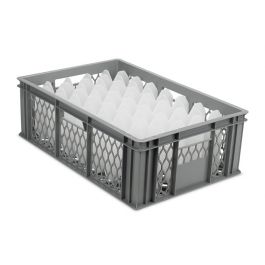 Buy Ventilated Stacking Crate For Hi-Ball Glasses Online - Caterbox